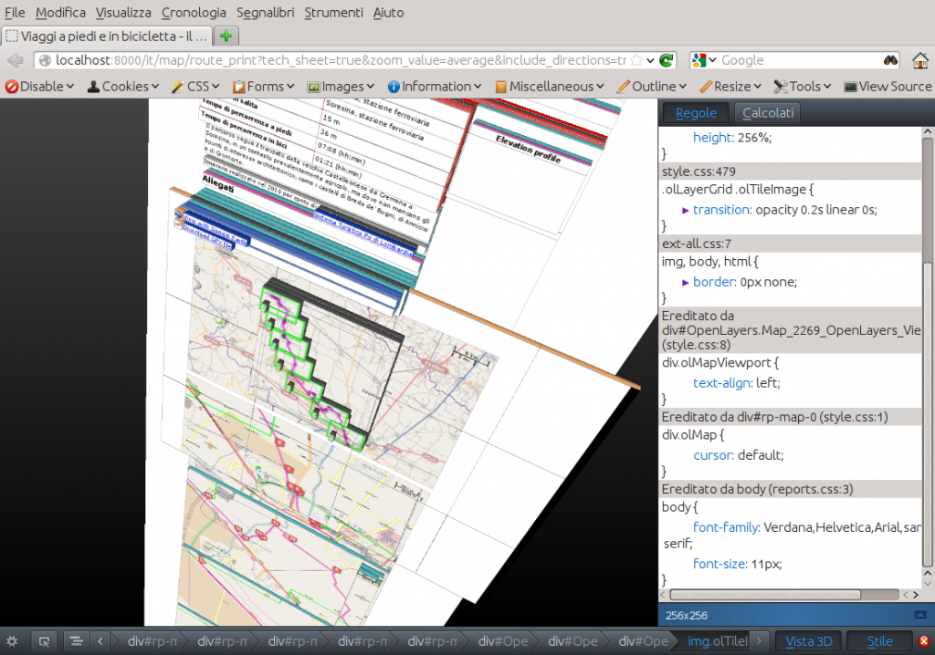 View Your Web Pages Css In 3d Open Web Solutions Gis And Python Development